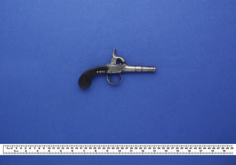 Pistol - John Collis, Oxford, Flintlock Conversion, circa 1790