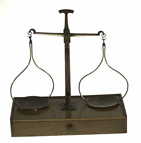 Scales - Gold Weighing, circa 1850