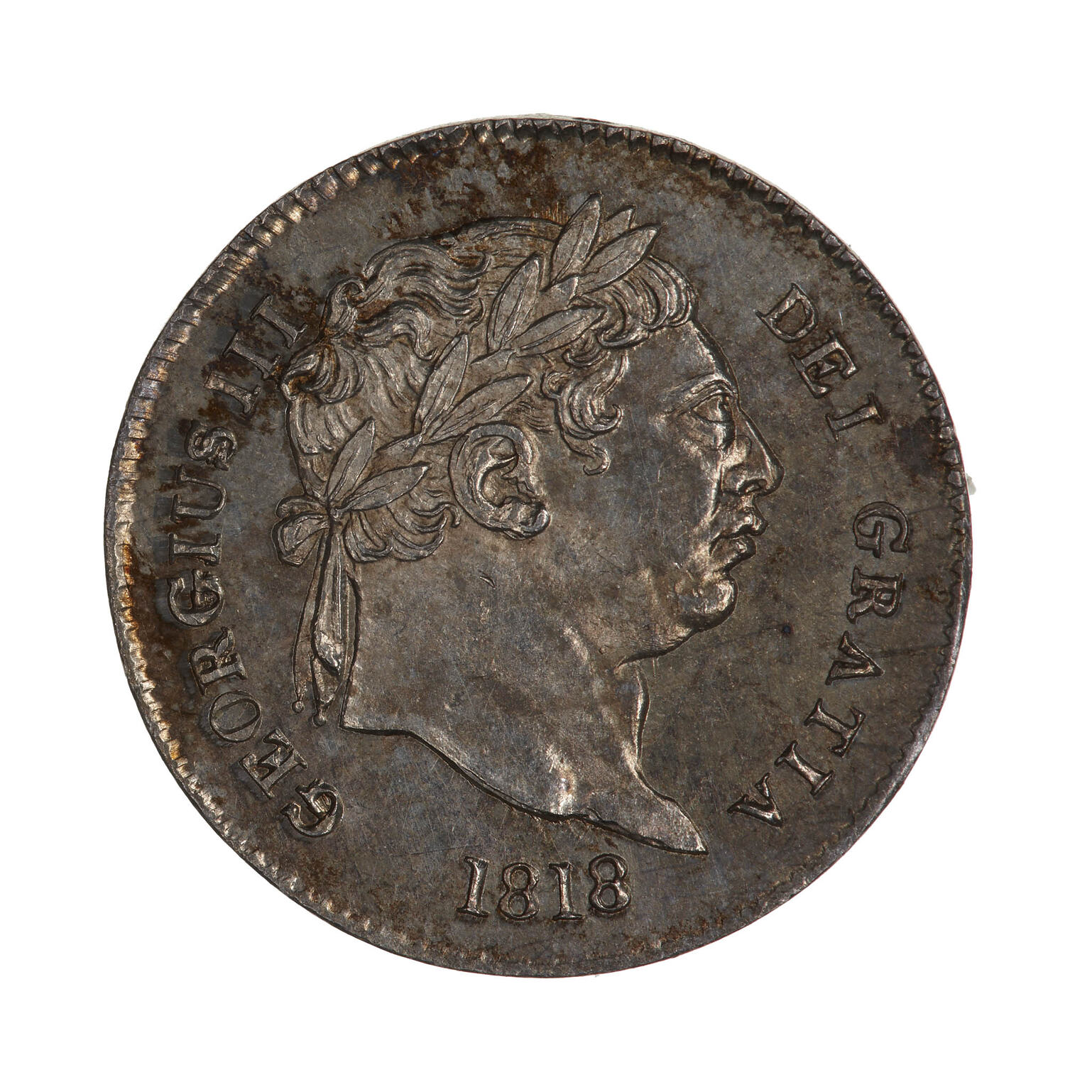 Coin - Threepence, George III, Great Britain, 1818