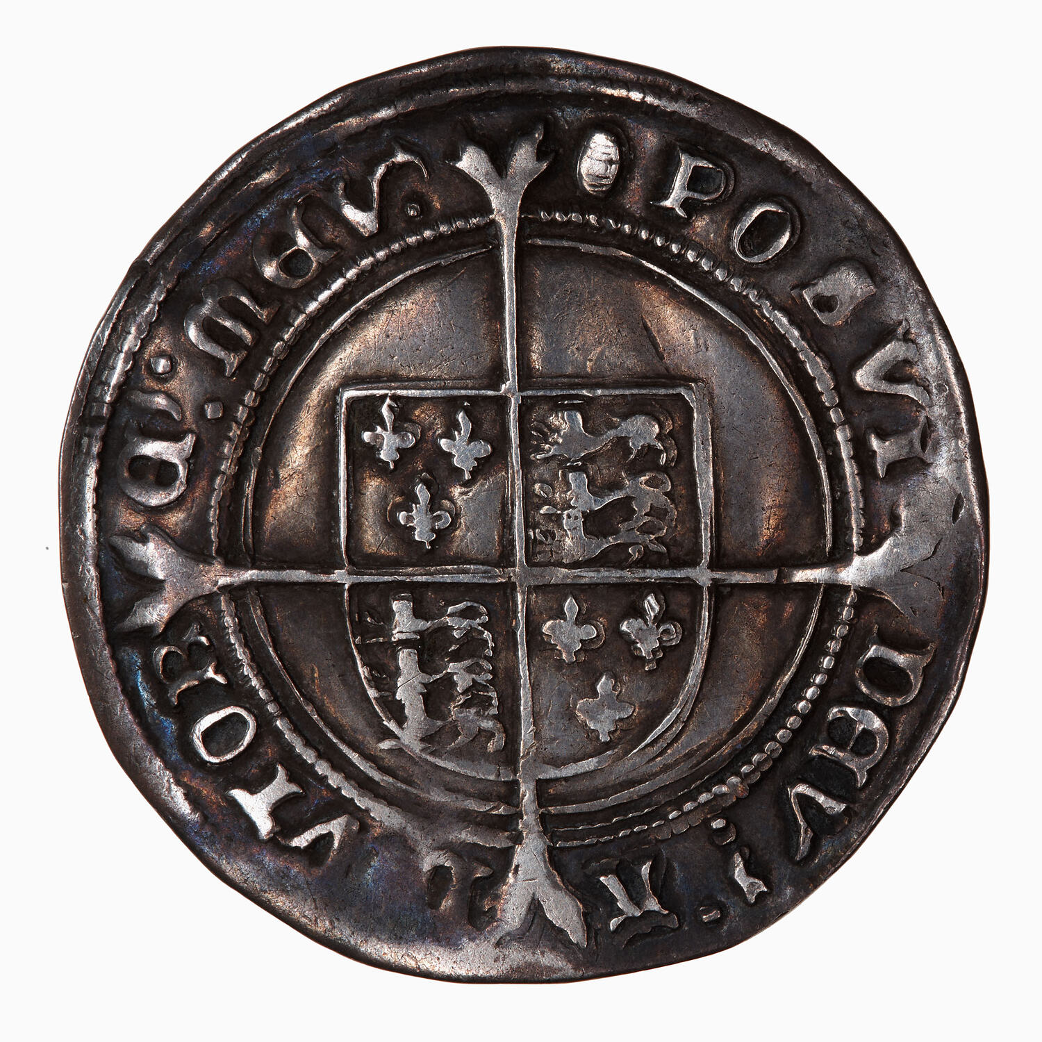 Coin - Shilling, Edward VI, 1550-1553