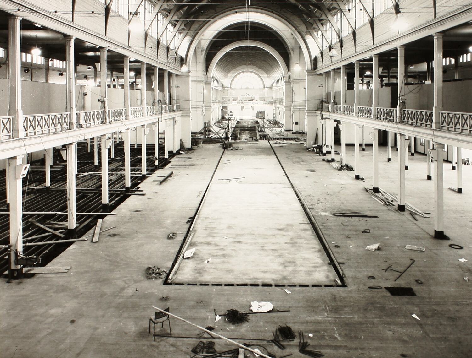 Photograph - Programme '84, Timber Floor Replacement in the Great Hall ...
