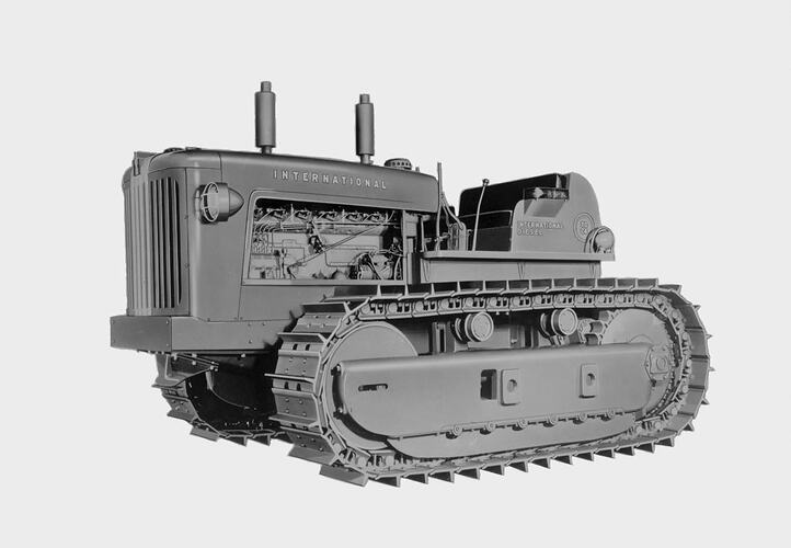Negative - International Harvester, TD-24 Crawler Tractor, 1947