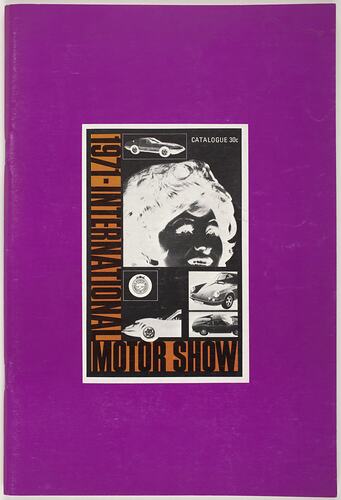 Catalogue - 37th International Motor Show, Melbourne, Mar 1971