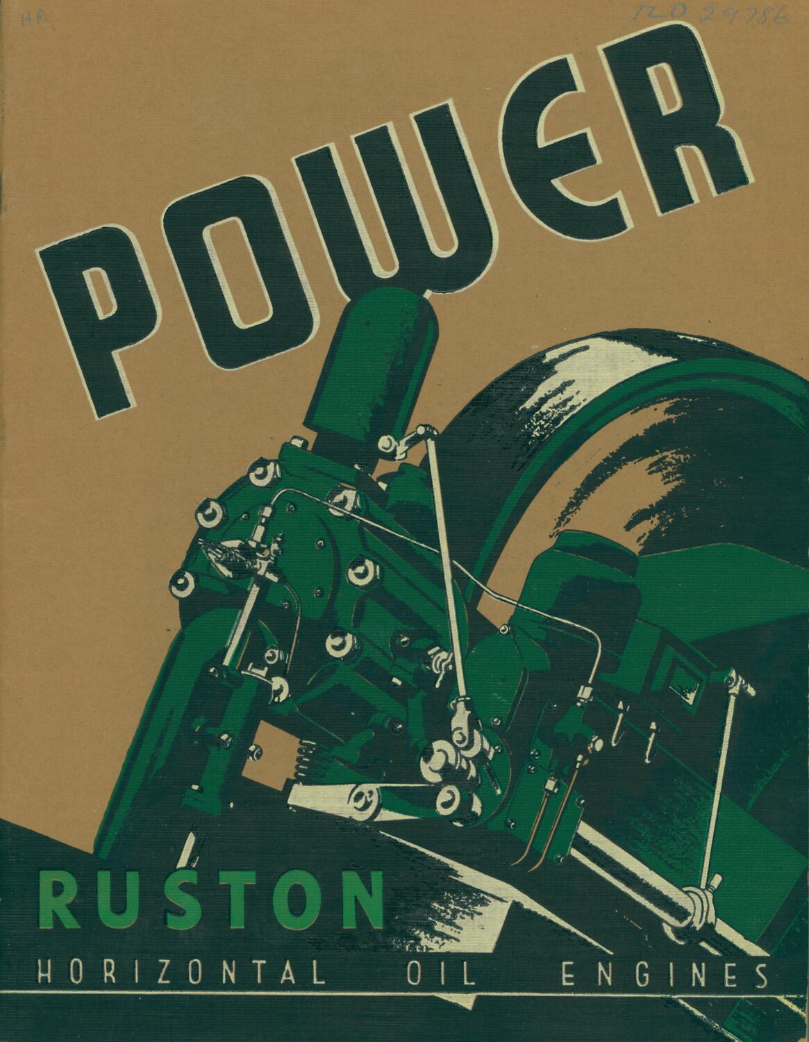 Product Catalogue - Ruston & Hornsby Ltd, Oil Engines, 1950