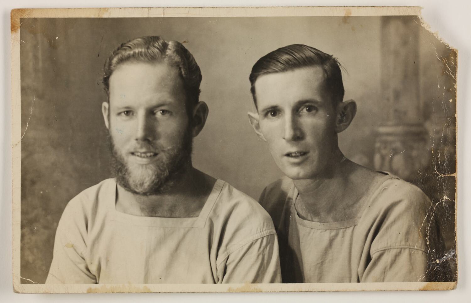 Photograph - Portrait of Ken Lynas & Jeff Bell, Able Seaman David Ralph ...