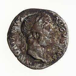 Coin - Denarius, Emperor Hadrian, Ancient Roman Empire, 125-132 AD