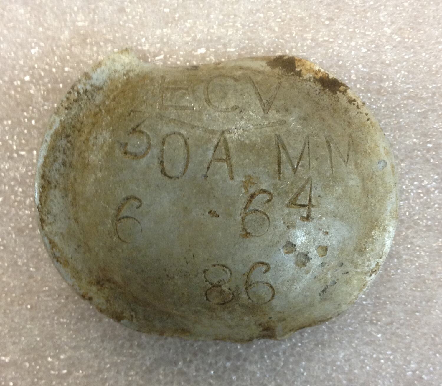 Power Pole Tag - Electricity Commission Victoria, 1964