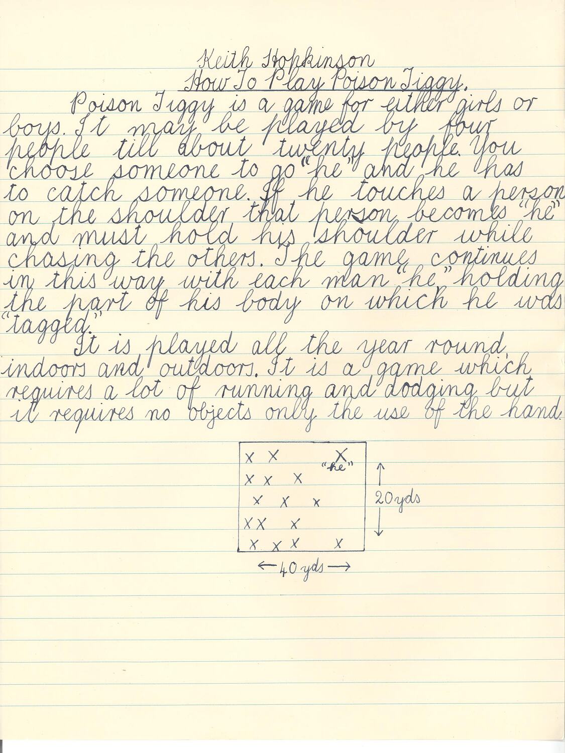 Document - Keith Hopkinson, Addressed to Dorothy Howard, Description of ...