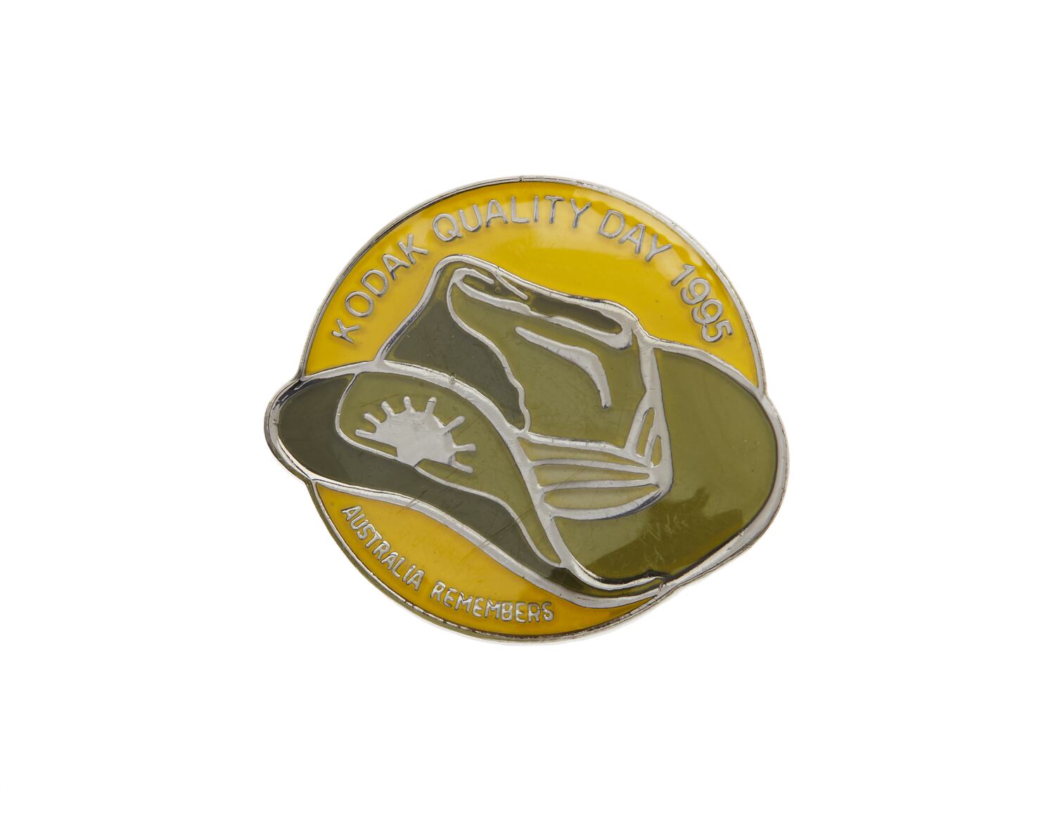 Lapel Pin - Kodak, Quality Day, Coburg, 1995