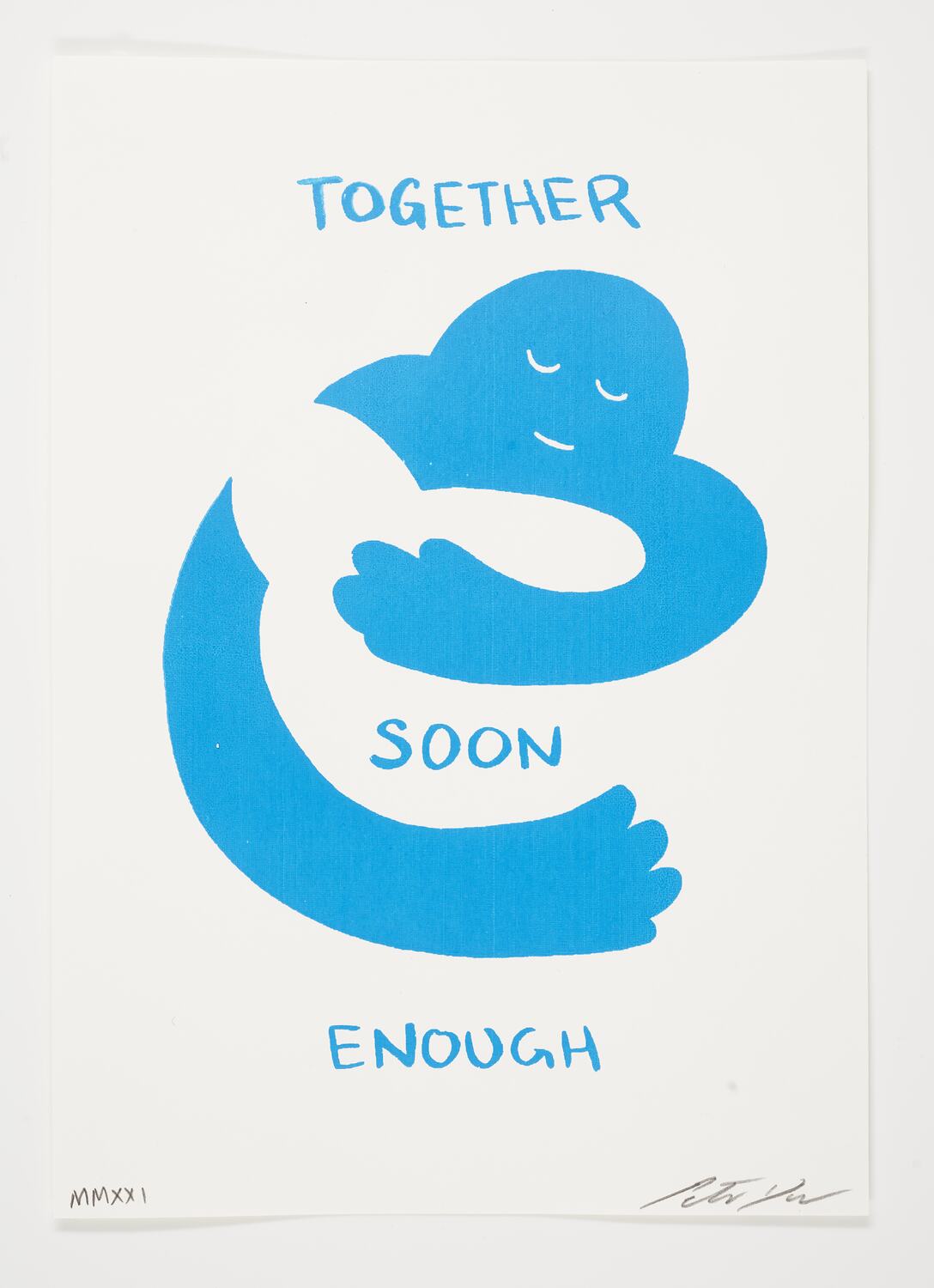 Print - 'Together Soon Enough', Peter Drew, 2020