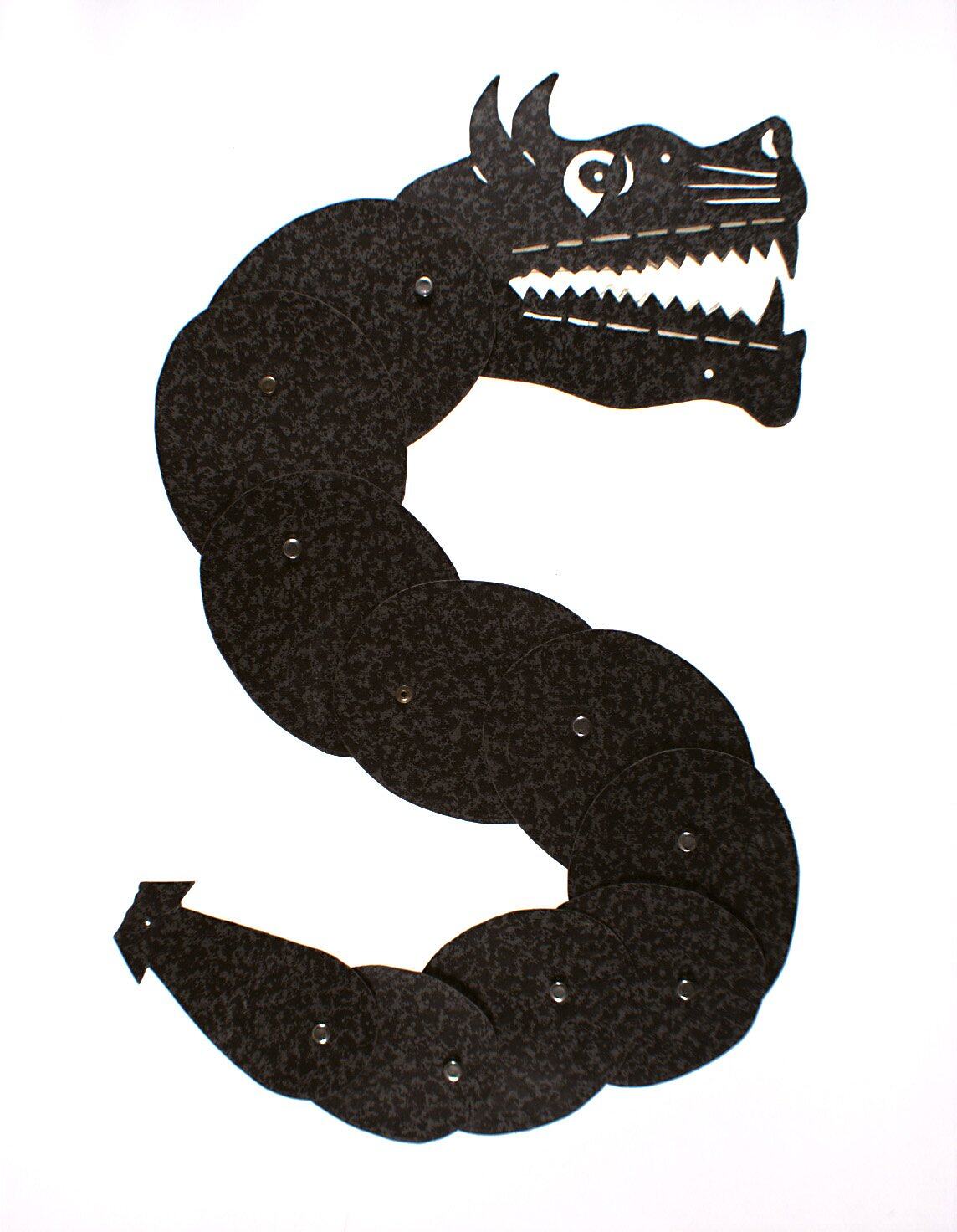 Puppet - Greek Shadow Puppet Theatre, Snake, 1977