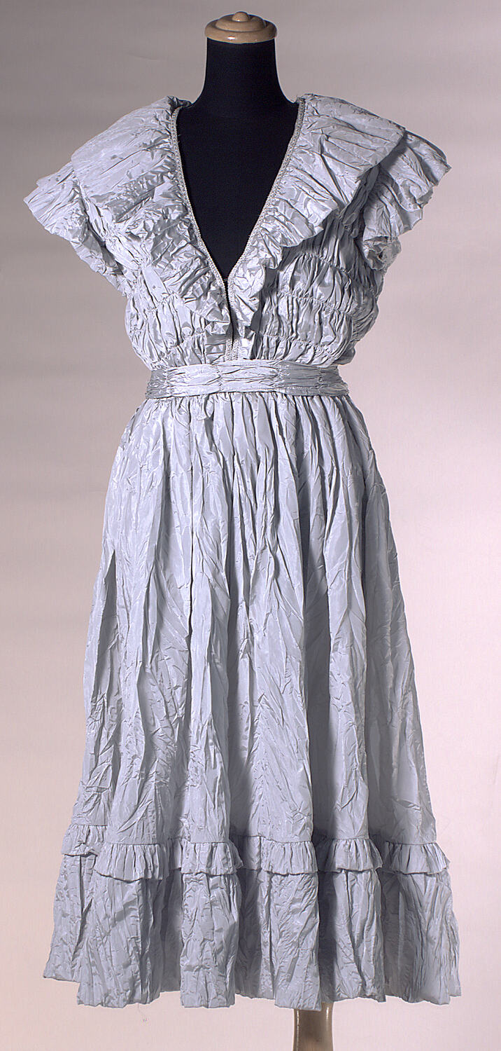 Dress - Prue Acton, Evening, `Broomstick Party Wear', Powder Blue, 1982