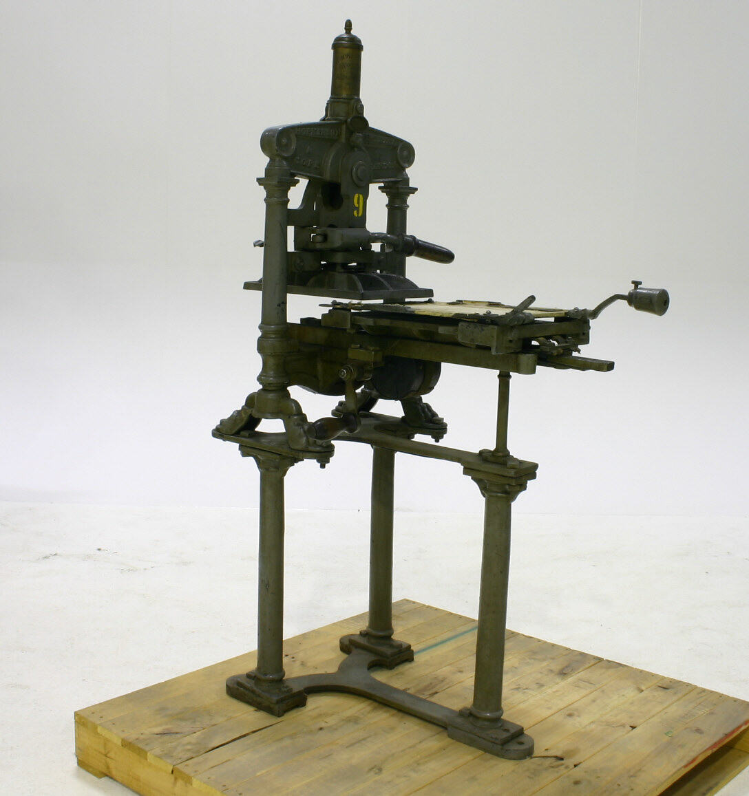 Printing Press - Hopkinson & Cope, Albion, 1859