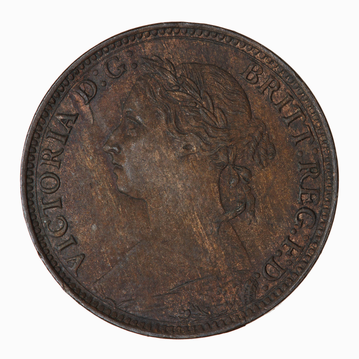 Coin - Farthing, Queen Victoria, Great Britain, 1888