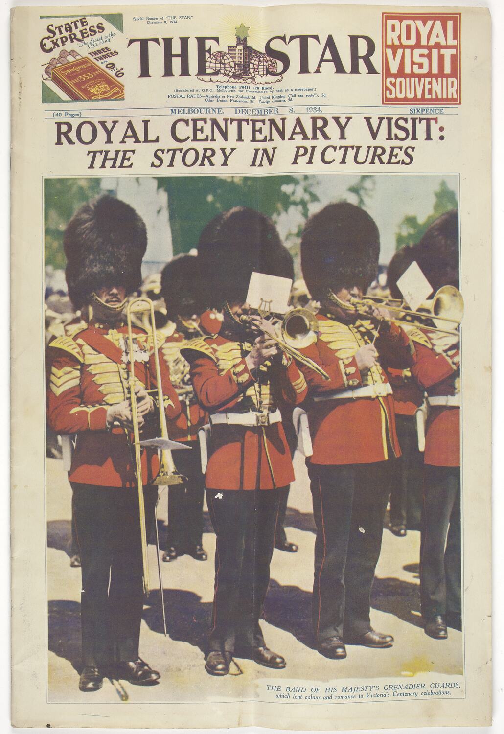 Newspaper - The Star, 'Royal Centenary Visit: The Story in Pictures ...