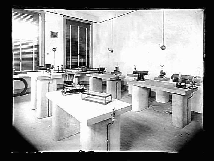 Glass Negative - Physics Laboratory, by A.J. Campbell, Melbourne ...