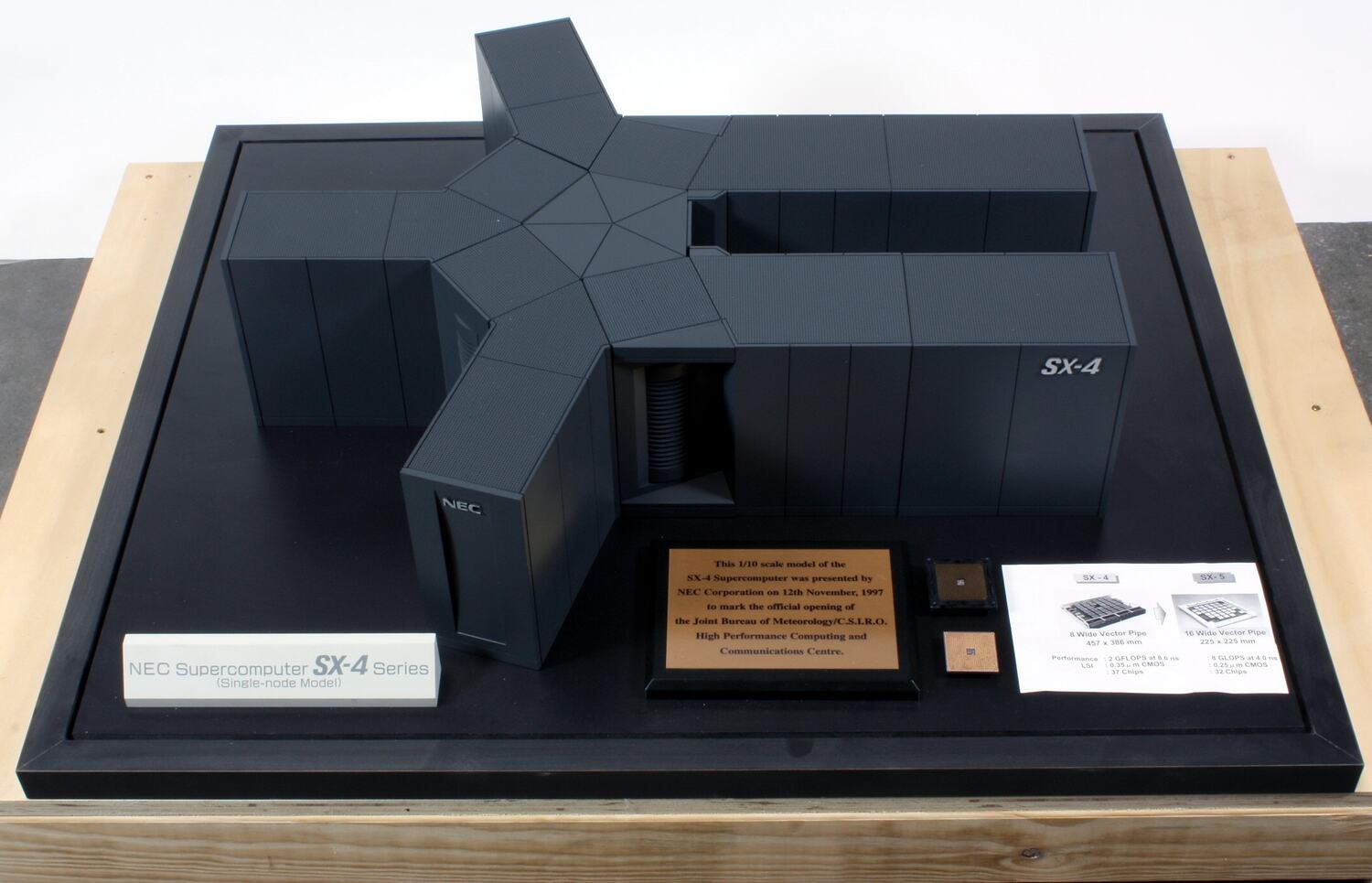 Supercomputer Model - NEC, SX4, Bureau of Meteorolgy/CSIRO, High ...