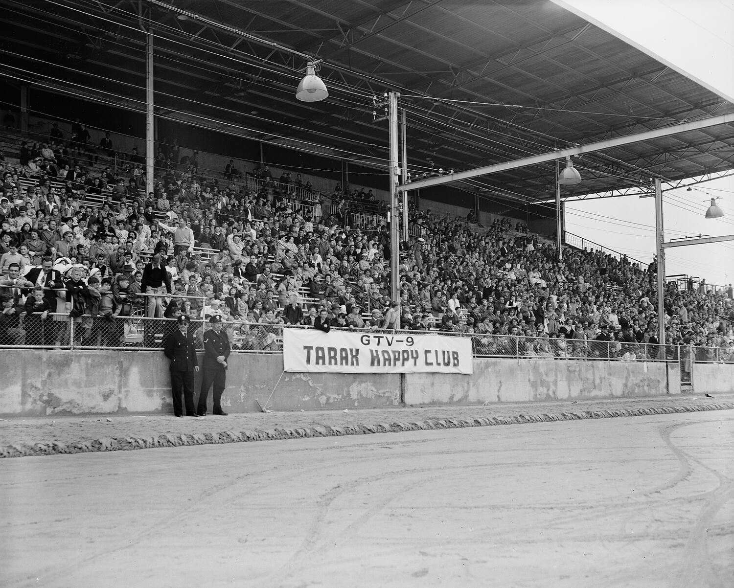 Negative - General Television Corporation Pty Ltd, Crowd in Grandstand ...