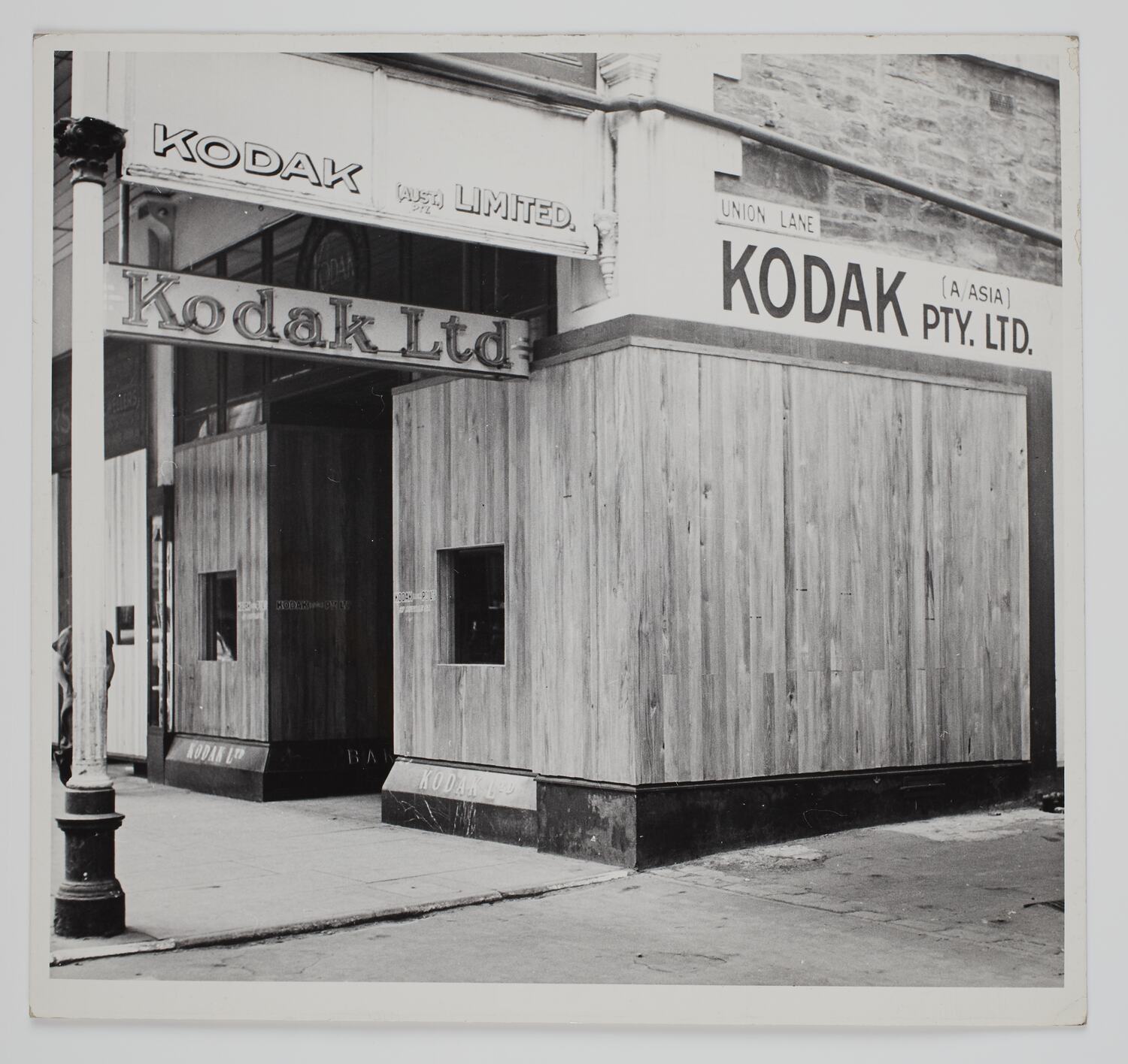 Photograph - Kodak Australasia Pty Ltd, Shopfront Window Hoarding ...