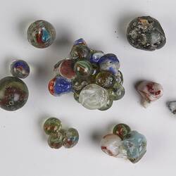 Loose Marbles - Bushfire Affected Artefact, Kinglake, 7 Feb 2009