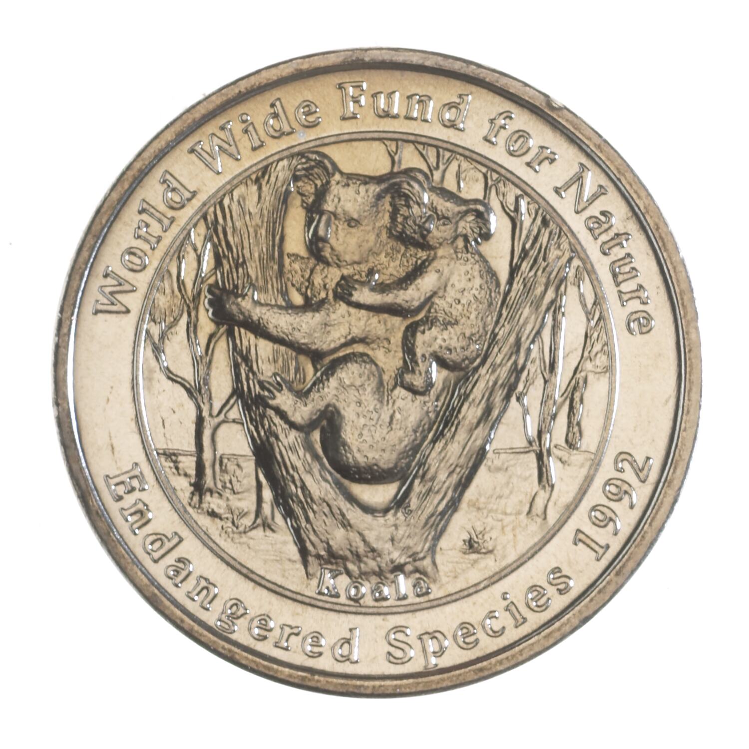 Medal - Endangered Species, Koala, Westpac Bank 175th Anniversary ...