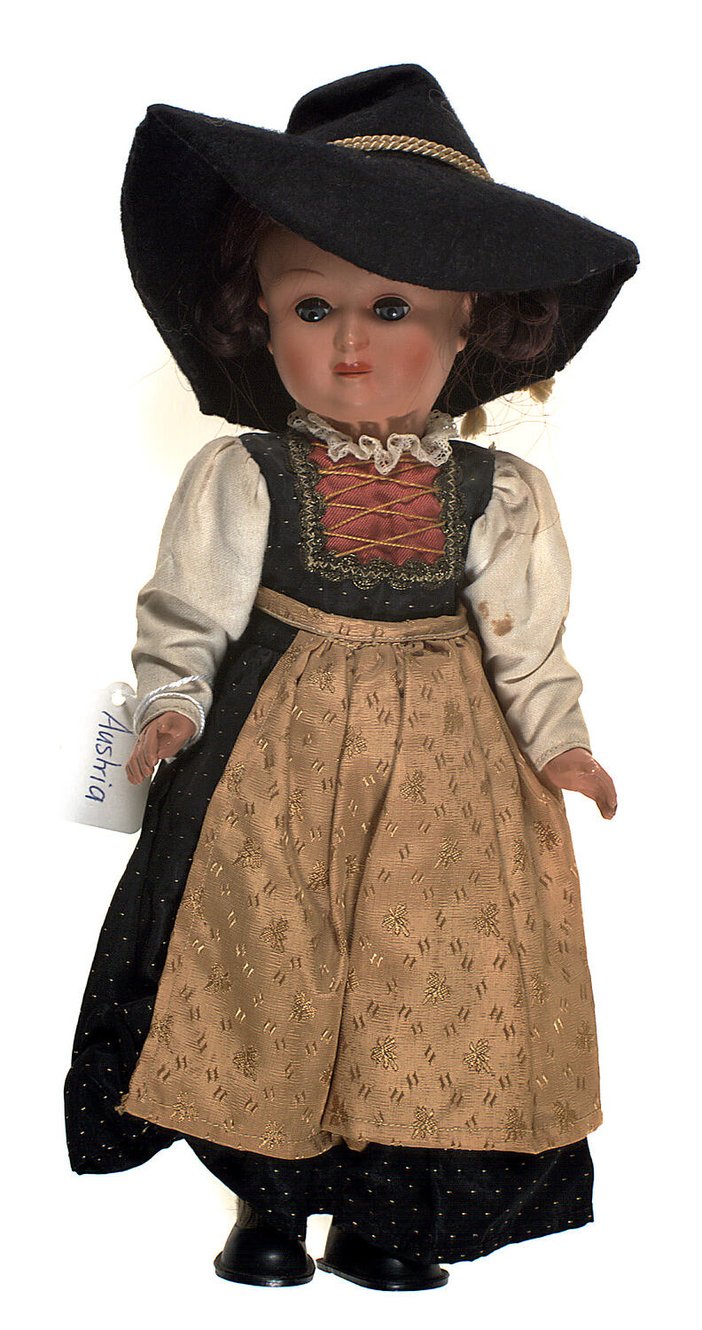 National Doll - Austrian, circa 1950s