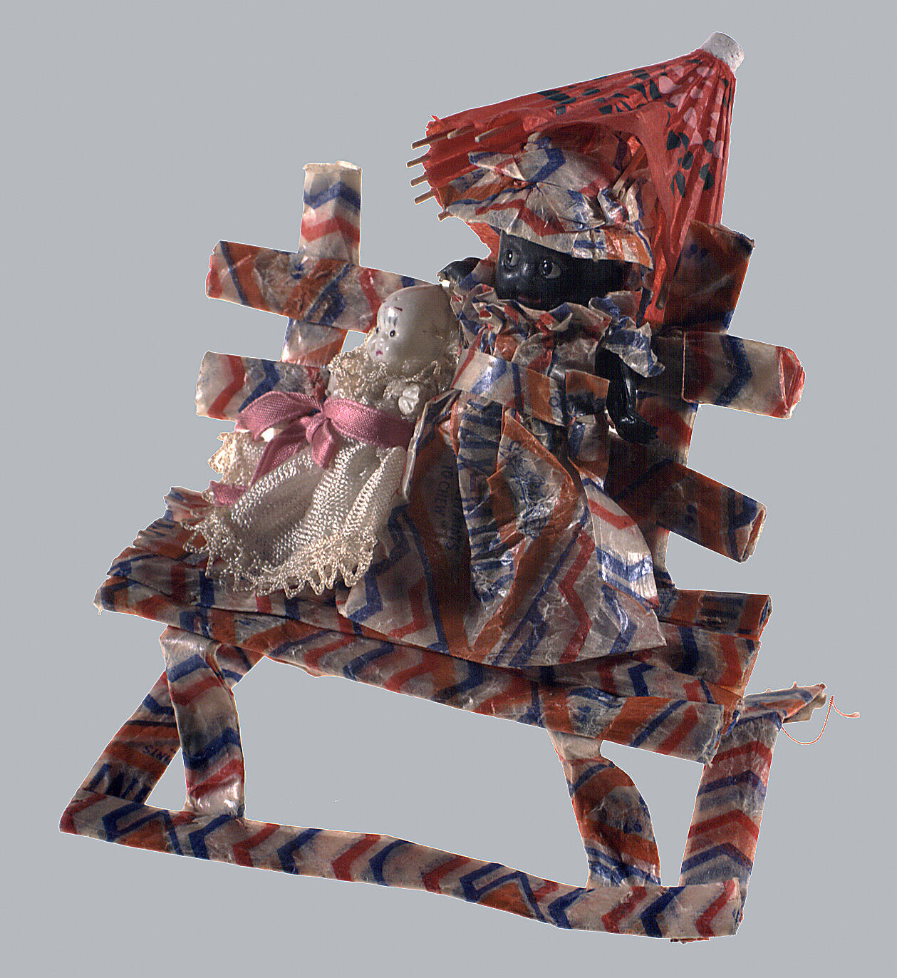 Toy Bench - Max Mint Wrappers, Johanna Harry Hillier, circa 1929-1935