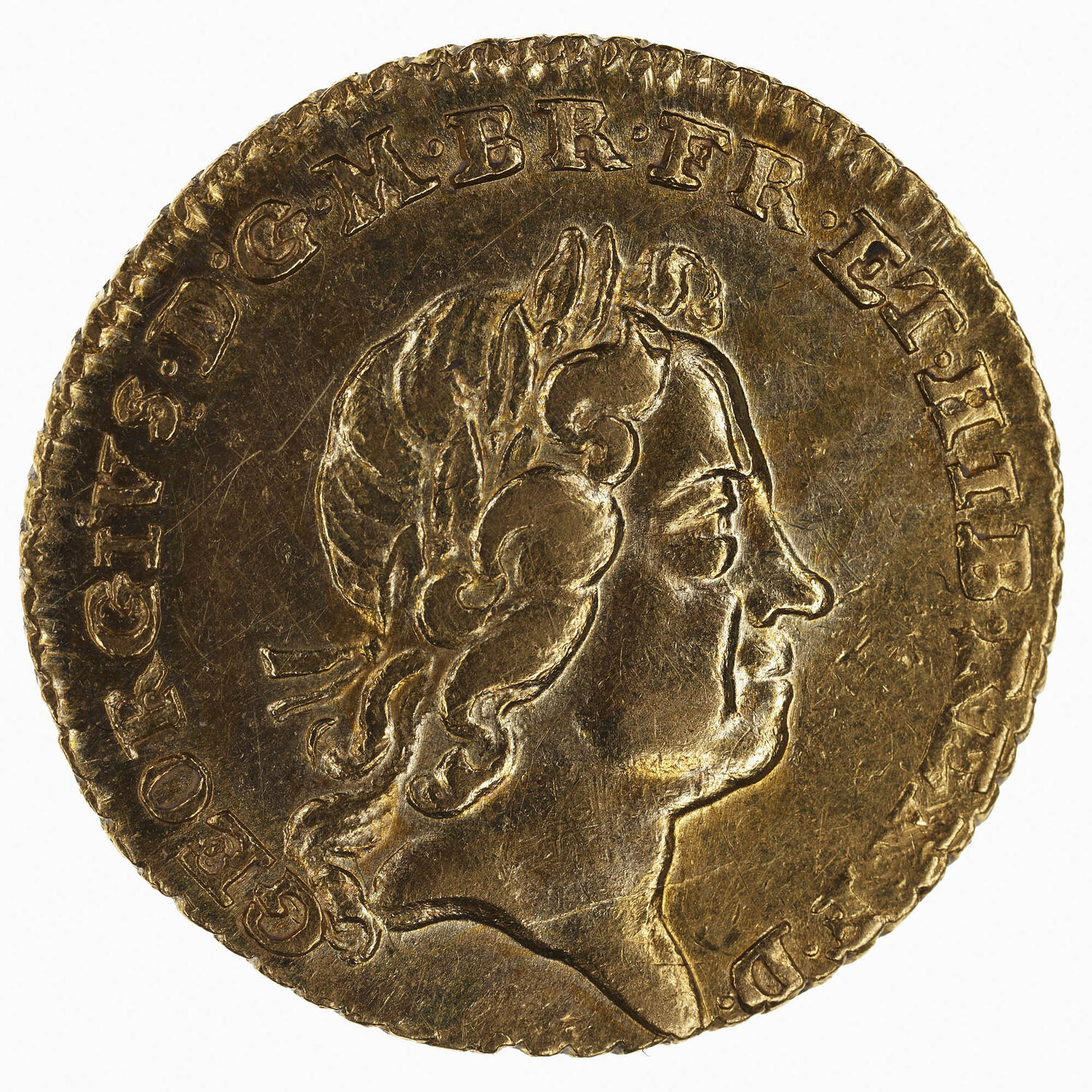 Coin - Quarter-Guinea, George I, Great Britain, 1718