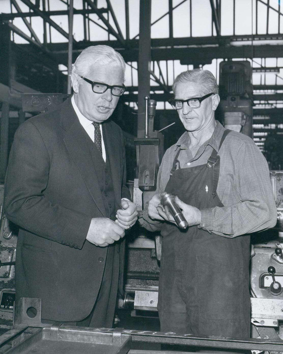 Photograph - Massey Ferguson, Sir Rohan Delacombe & Jim Fisher ...