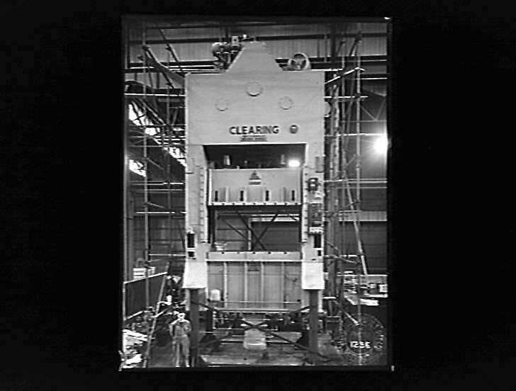 Glass Negative - Vickers Ruwolt Pty Ltd, F4400-108-60 Clearing Press ...