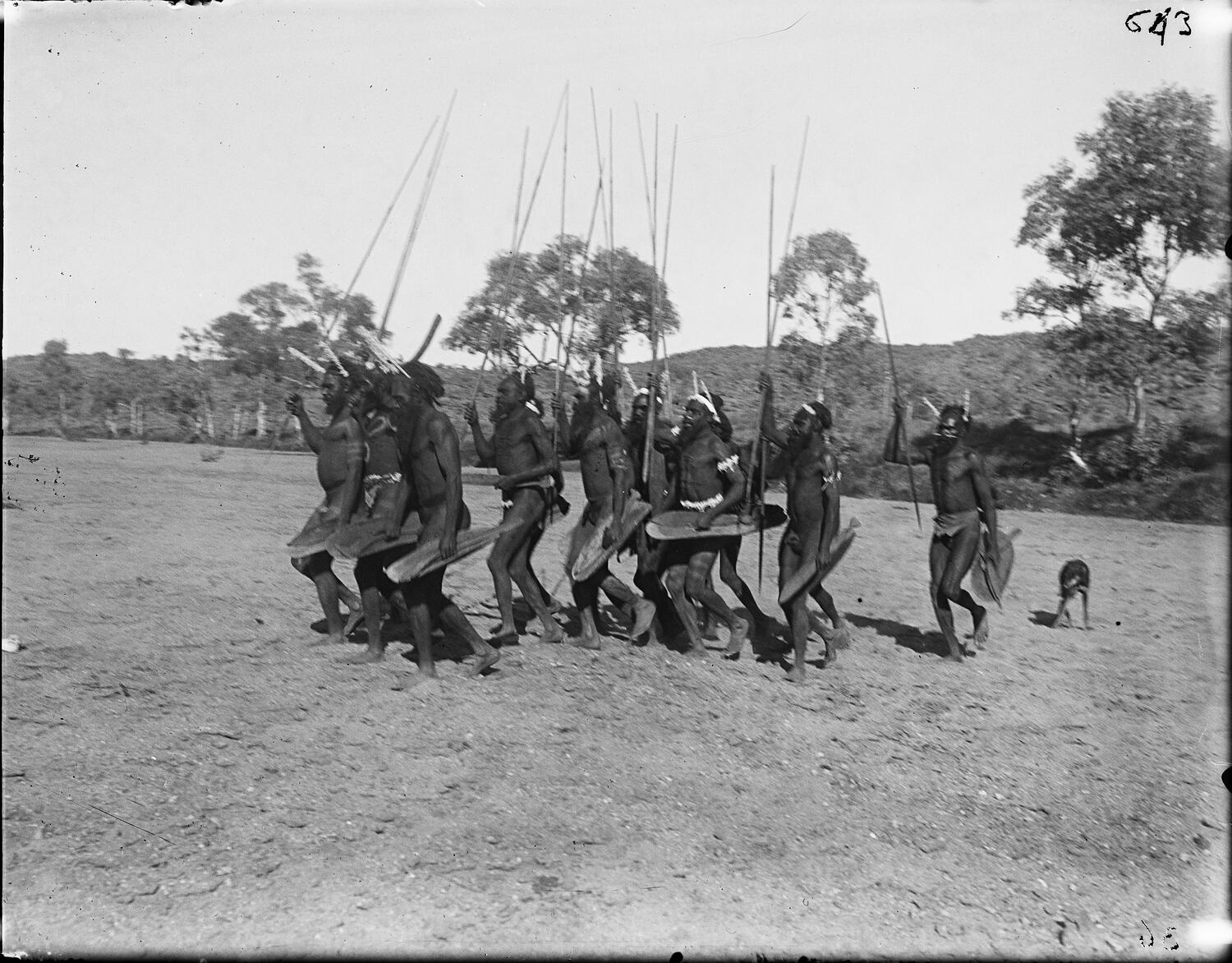 Glass plate. Arrernte. Alice Springs, Central Australia, Northern ...
