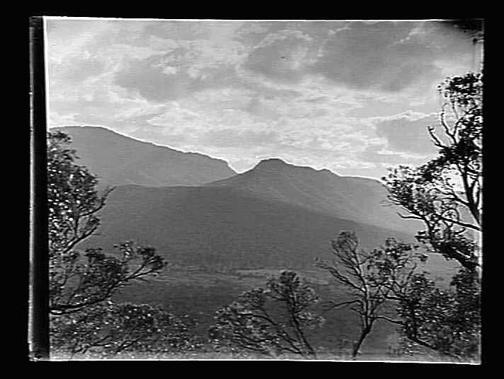 Glass Negative - Landscape, by A.J. Campbell, Grampians, Victoria ...