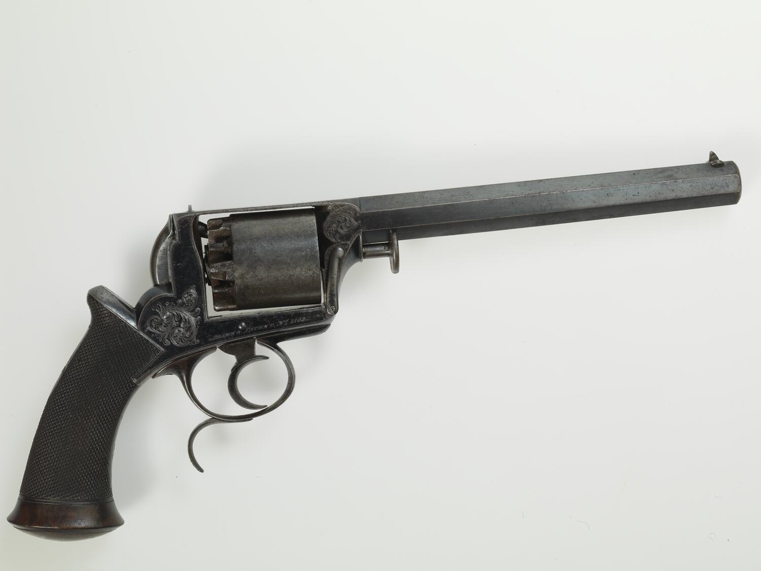 Revolver - Adams Dragoon Percussion, Richmond Henty, Cased, 1851