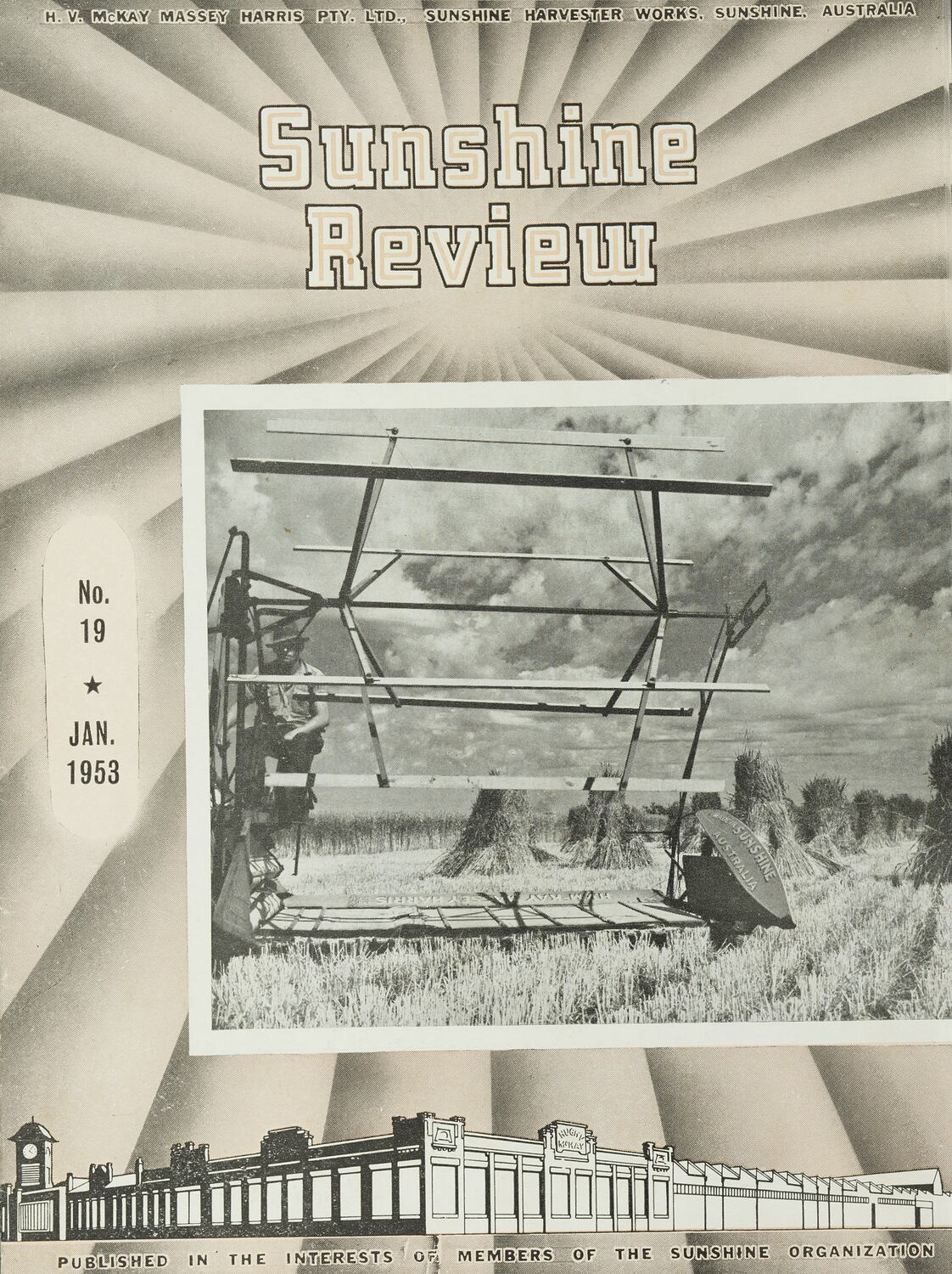 Magazine - Sunshine Review, No 19, Jan 1953