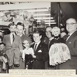 Ron Blaskett, Ventriloquist (1922-2018)
