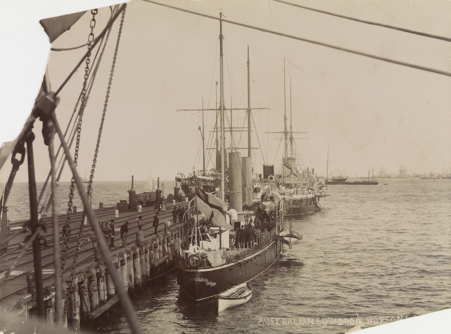 Photograph - Australian Squadron at Hobson's Bay, Williamstown ...