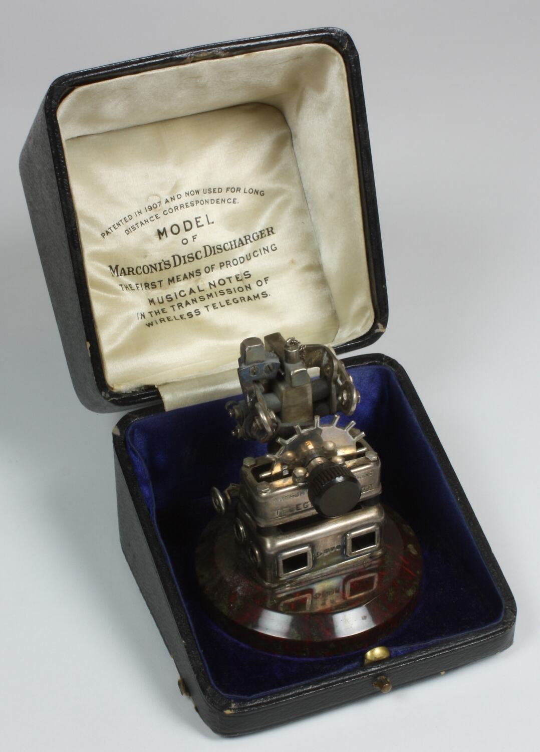 Cigarette Lighter - Marconi Wireless Telegraph, Model of Disc ...