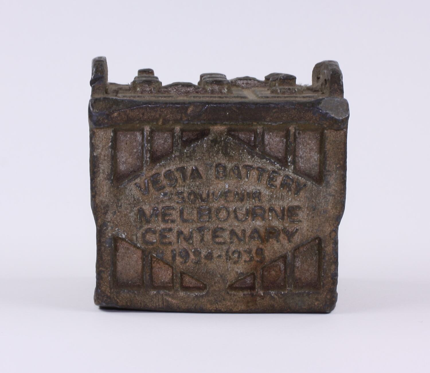 Paperweight - Vesta Battery, Melbourne, 1934-1935