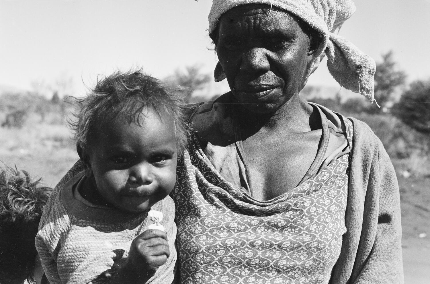 Negative, original. Luritja. Papunya, Northern Territory, Australia. 1977