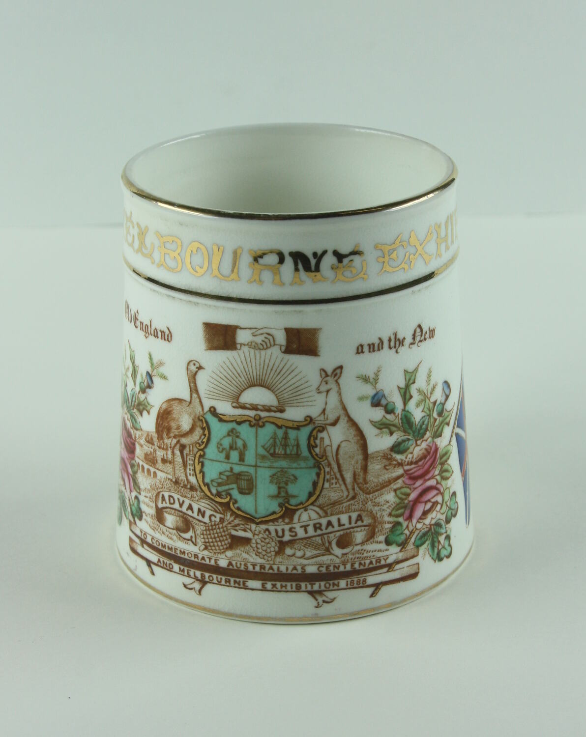 Mug - Melbourne Centennial Exhibition, 1888