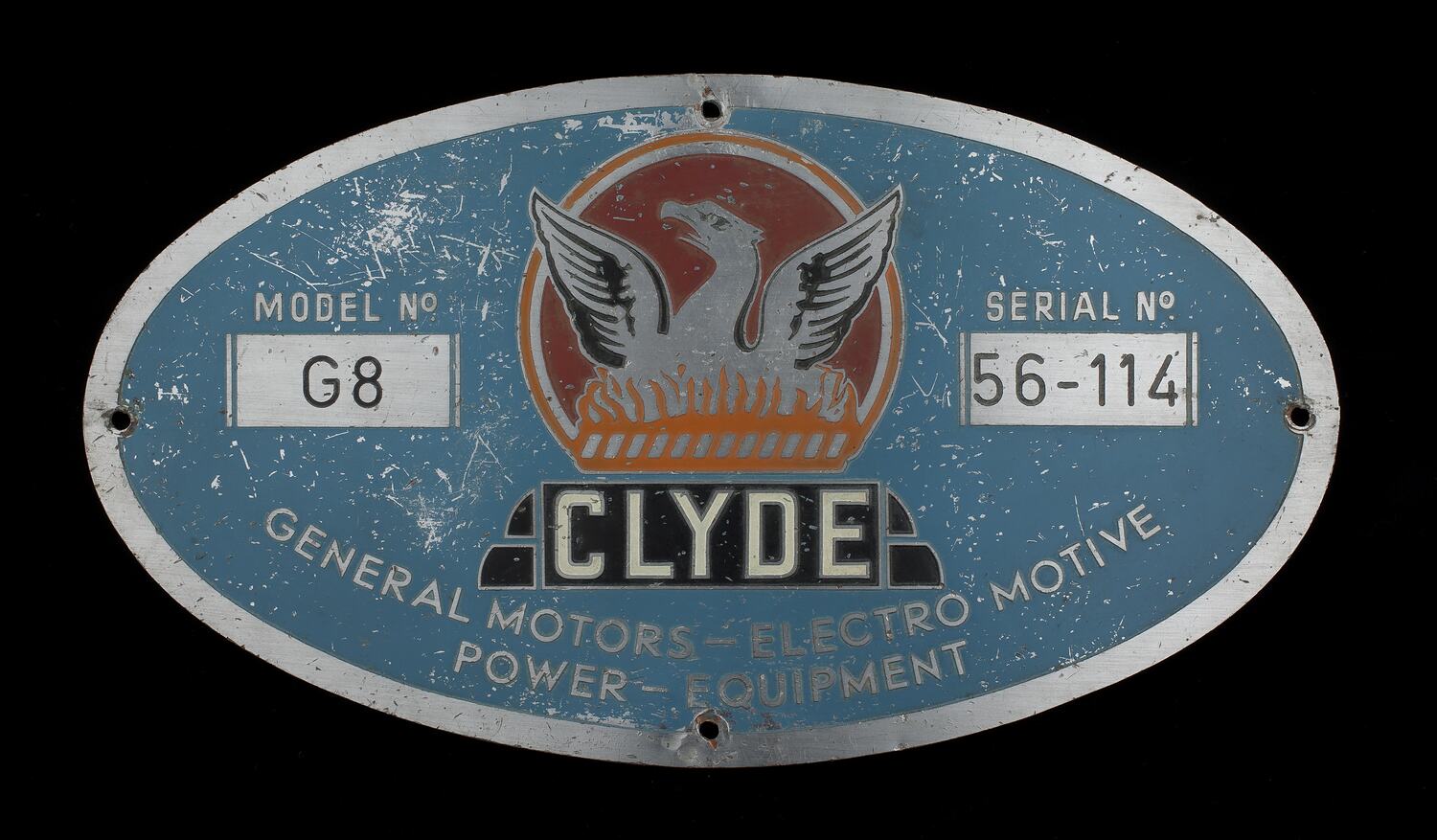 Locomotive Builders Plate - Clyde Engineering Co. Ltd., Granville Works ...
