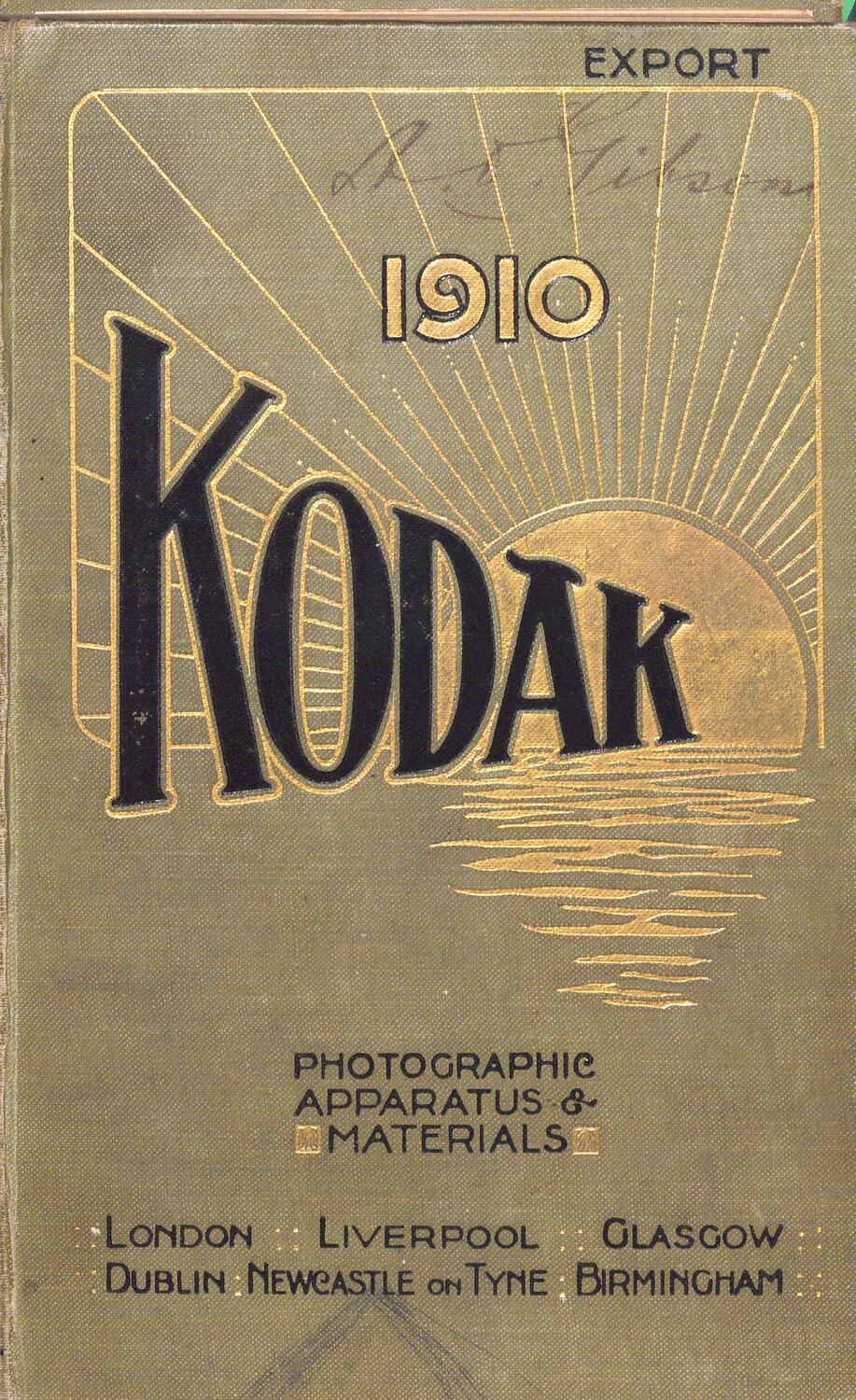 Price List - Kodak Ltd, Photographic Apparatus & Materials, London ...