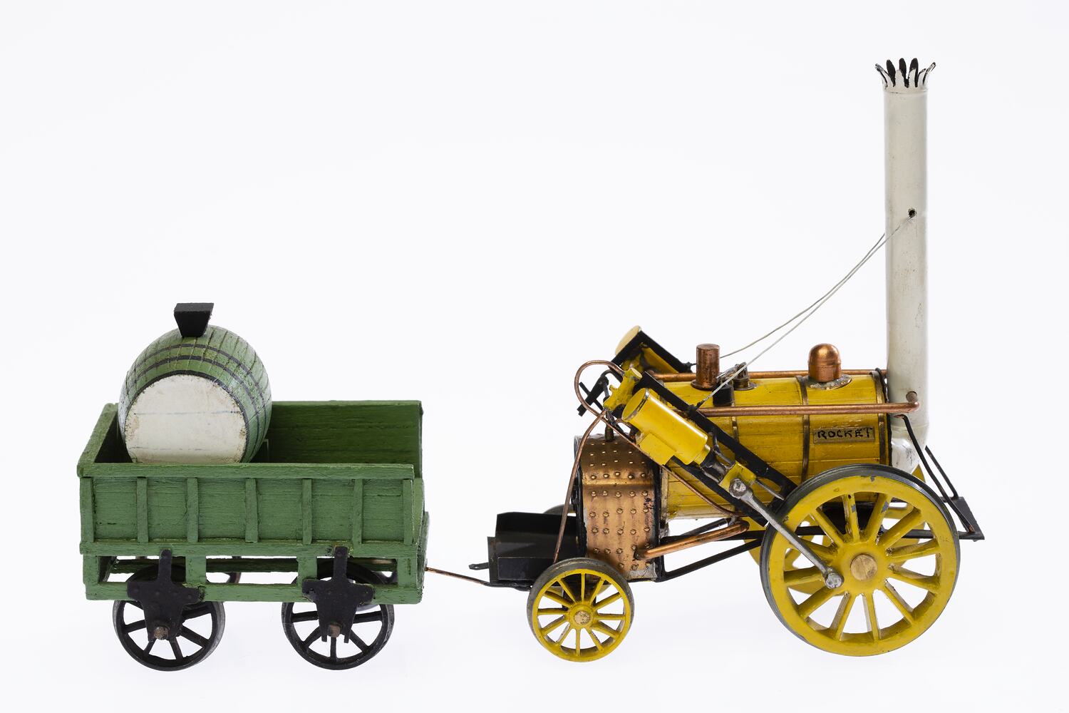 Steam Locomotive Model - Stephenson's 'Rocket', Engine & Tender ...