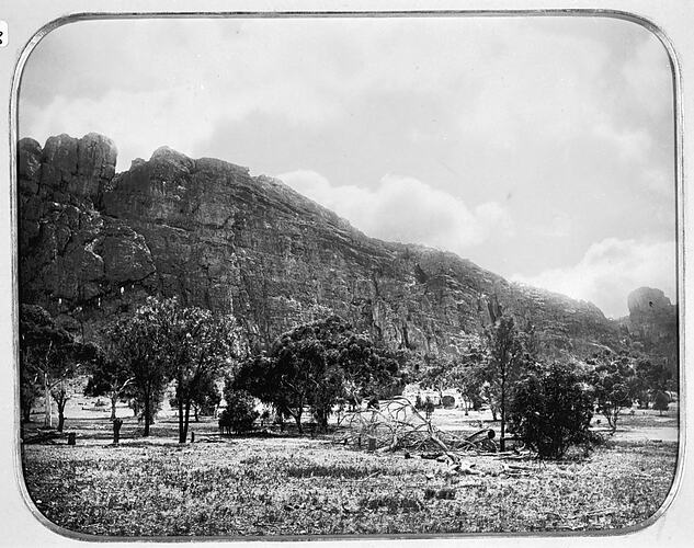 Negative - Mount Arapiles, Victoria, 1885