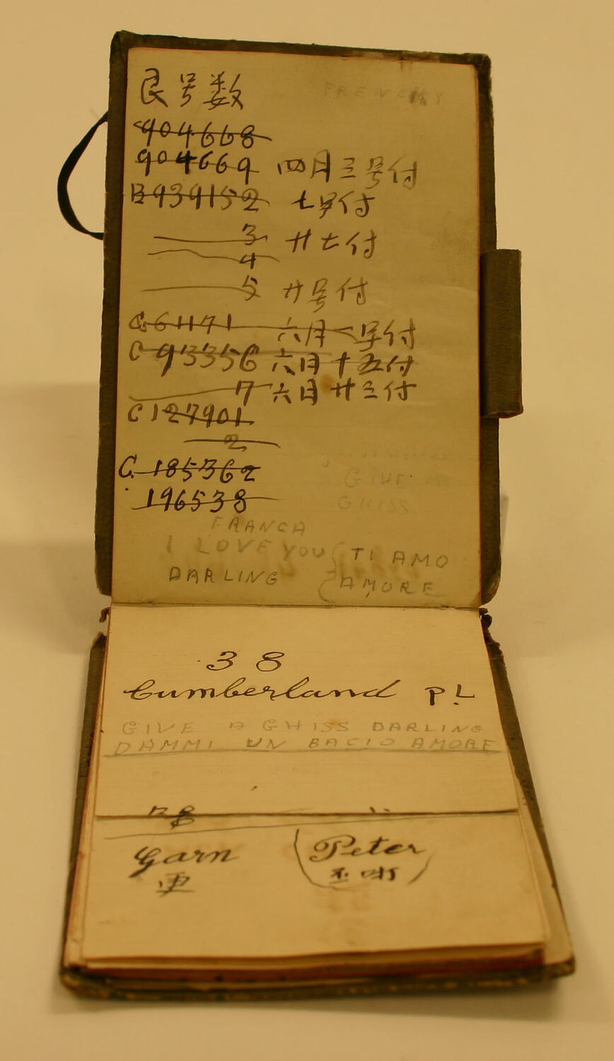 Notebook - Cardboard and Paper, circa 1880