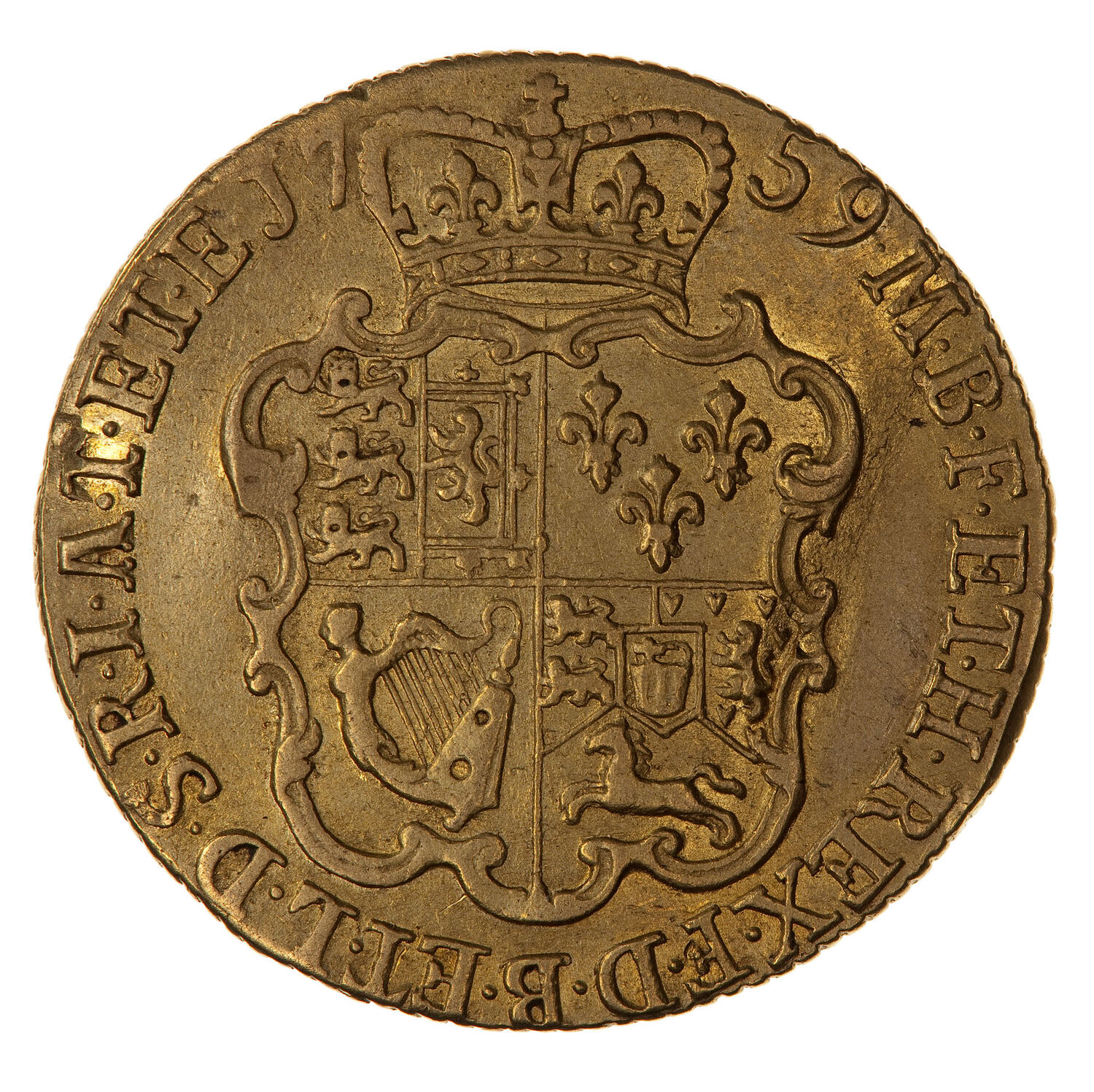 Coin - Guinea, George II, Great Britain, 1759