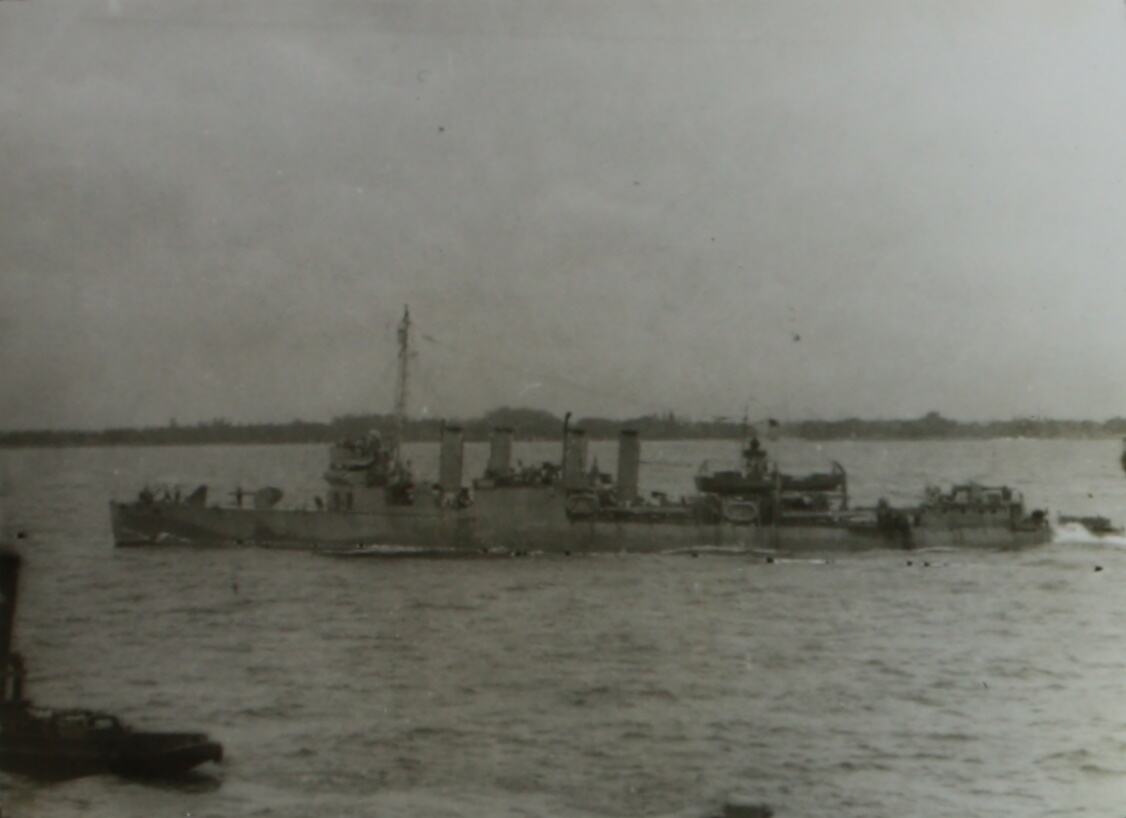 Photograph - USS Pope, World War II, 1941-1942