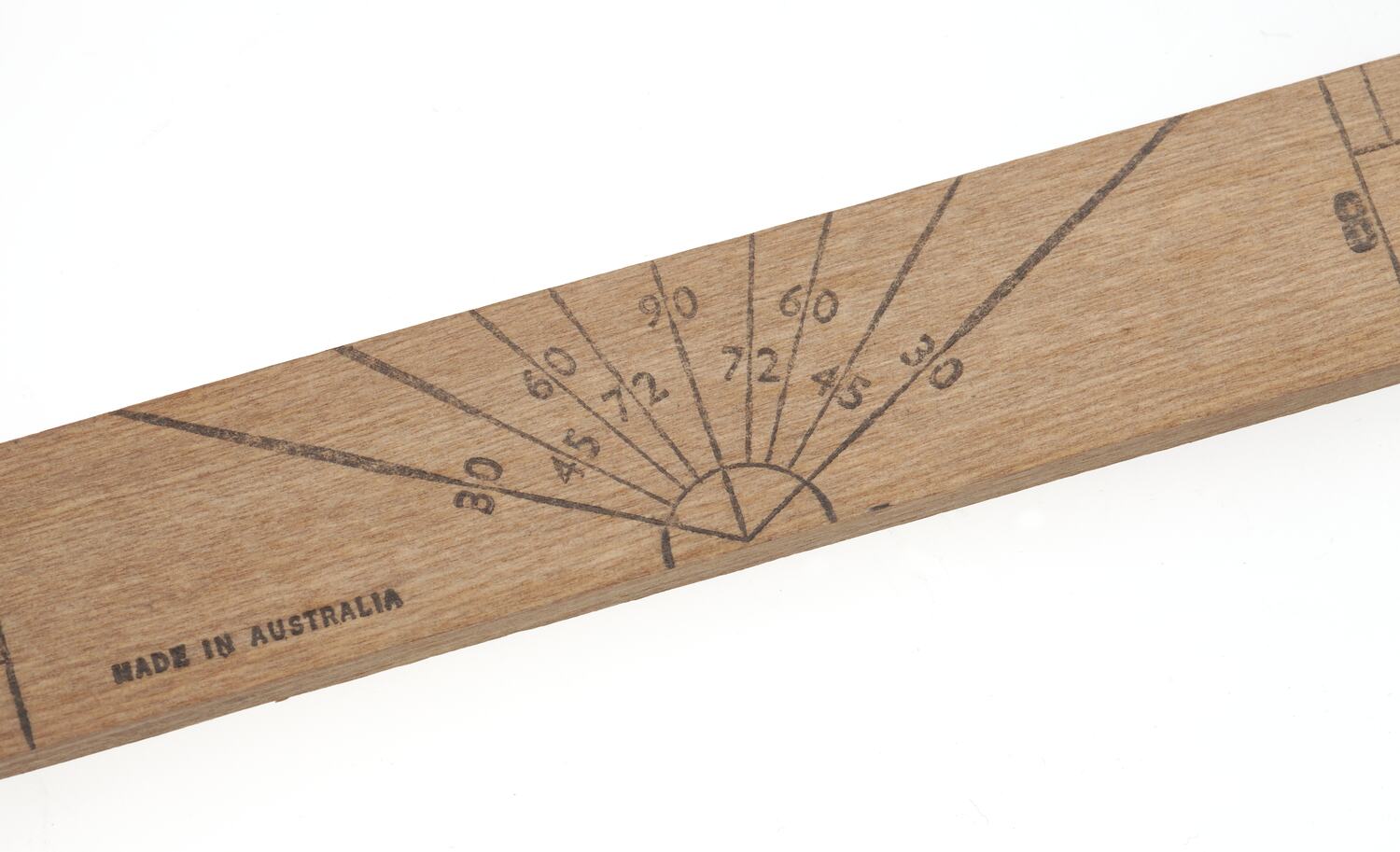 Ruler - Drafting, Wood, Australia, circa 1930s-1940s