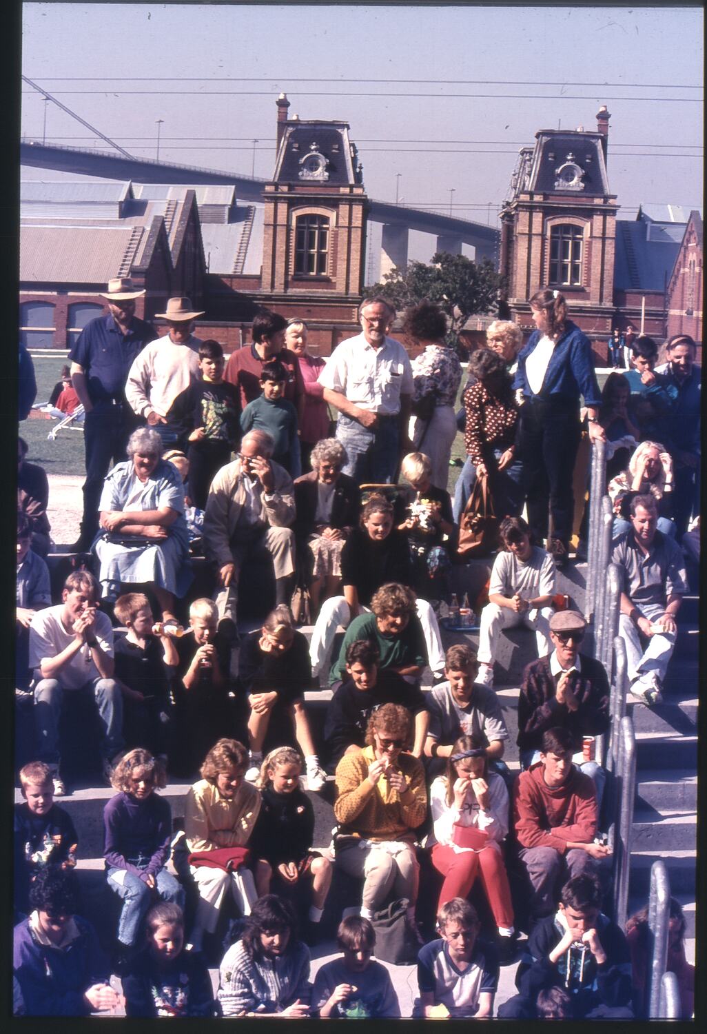 Transparency - Crowd Seated in the Amphitheatre, Scienceworks ...