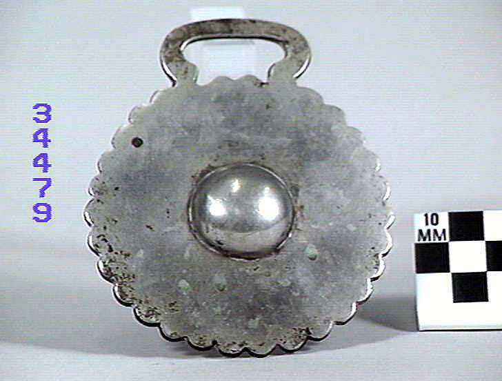 Horse Brass - Sun Disc, Geometric, 1840-1939